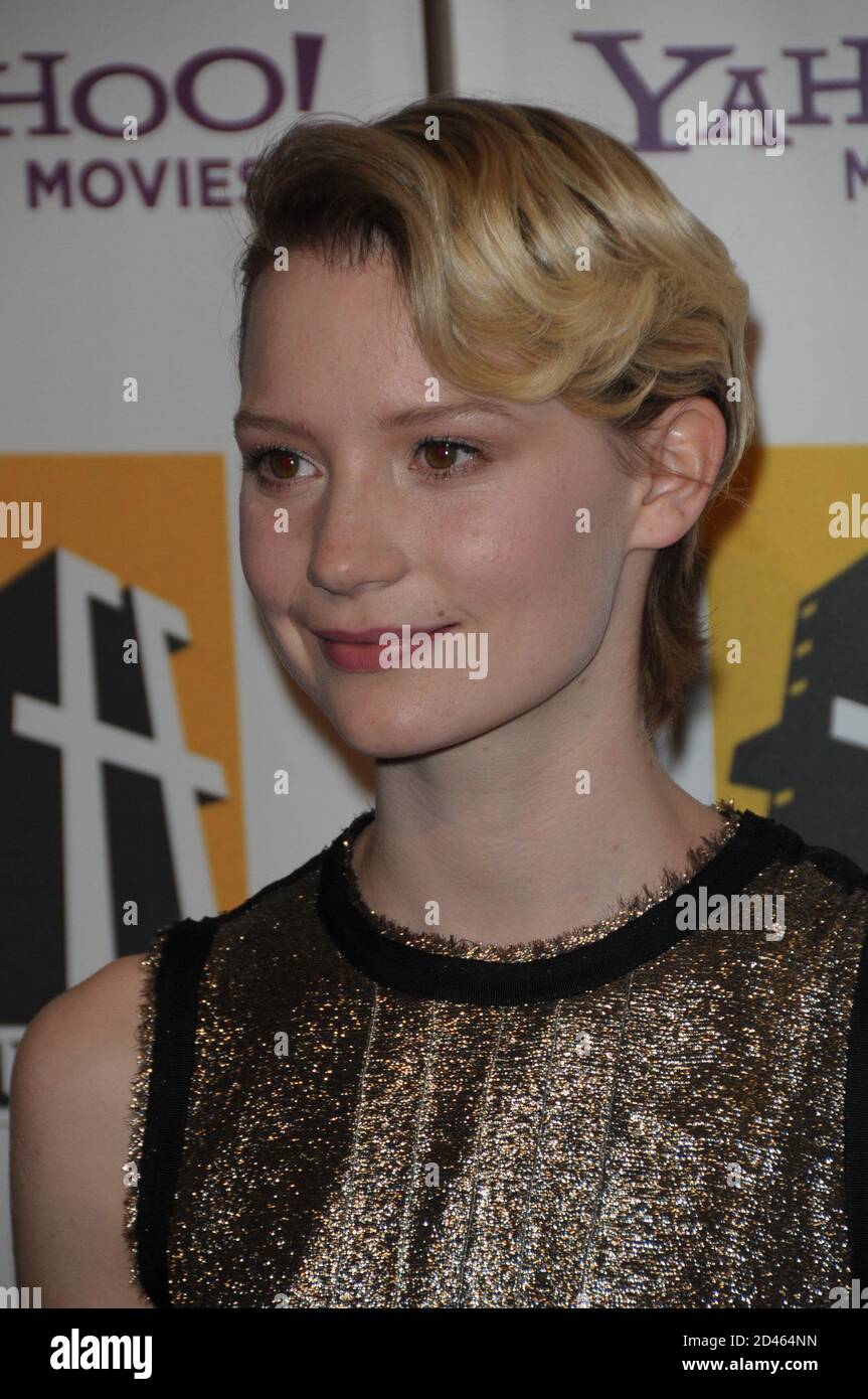 Mia WAsikowska at 14th annual Hollywood Film Festival Awards presented ...