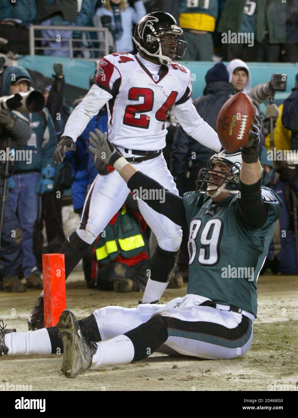 Chad lewis eagles hi-res stock photography and images - Alamy