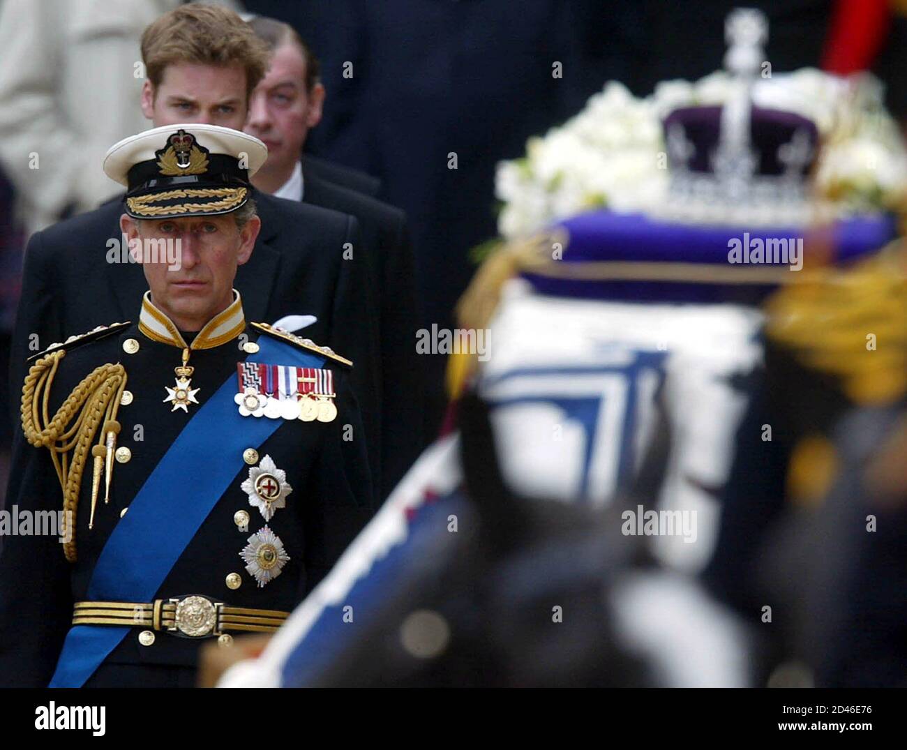 The Coffin Of Queen Elizabeth High Resolution Stock Photography and ...