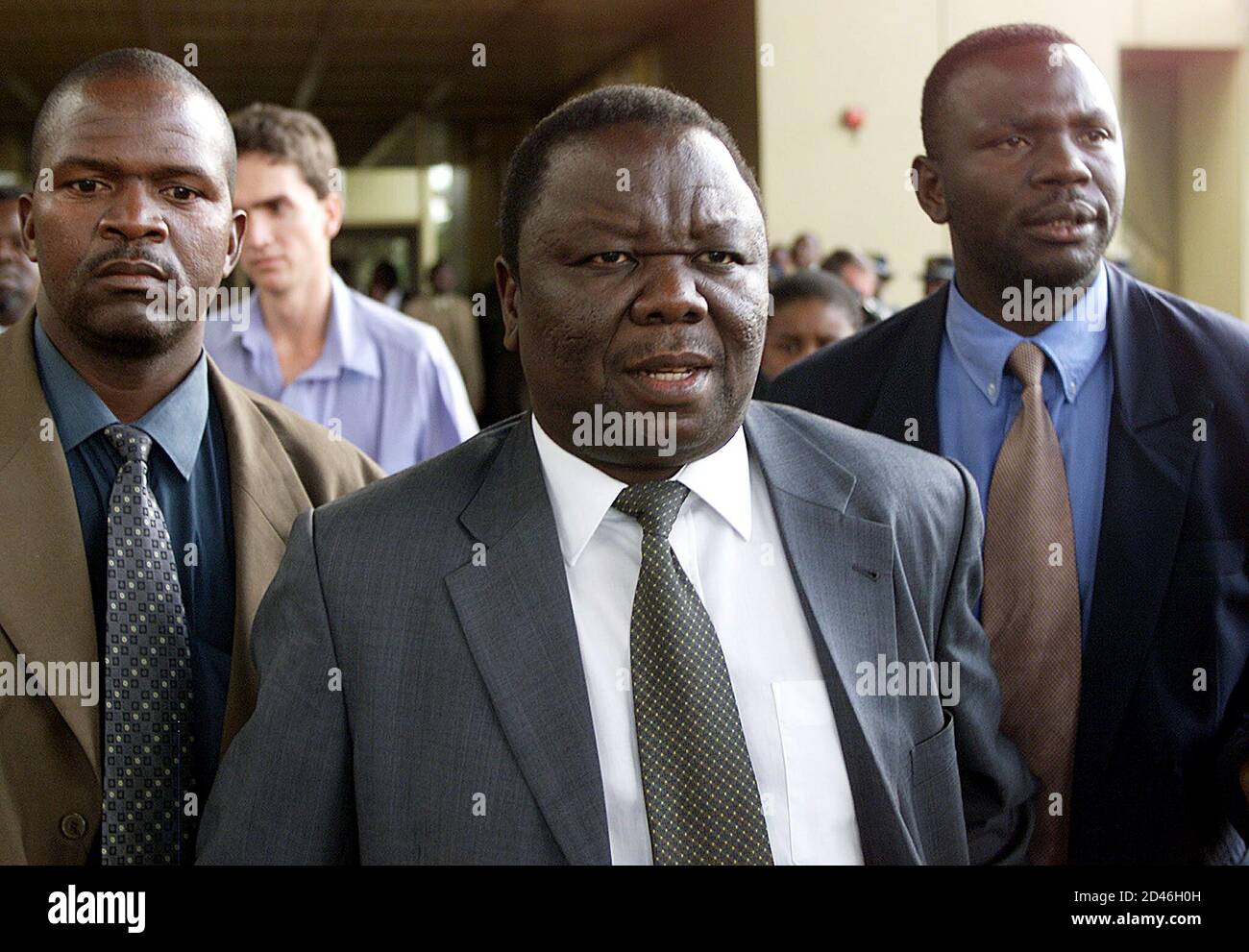Flanked by his bodyguards hi-res stock photography and images - Alamy