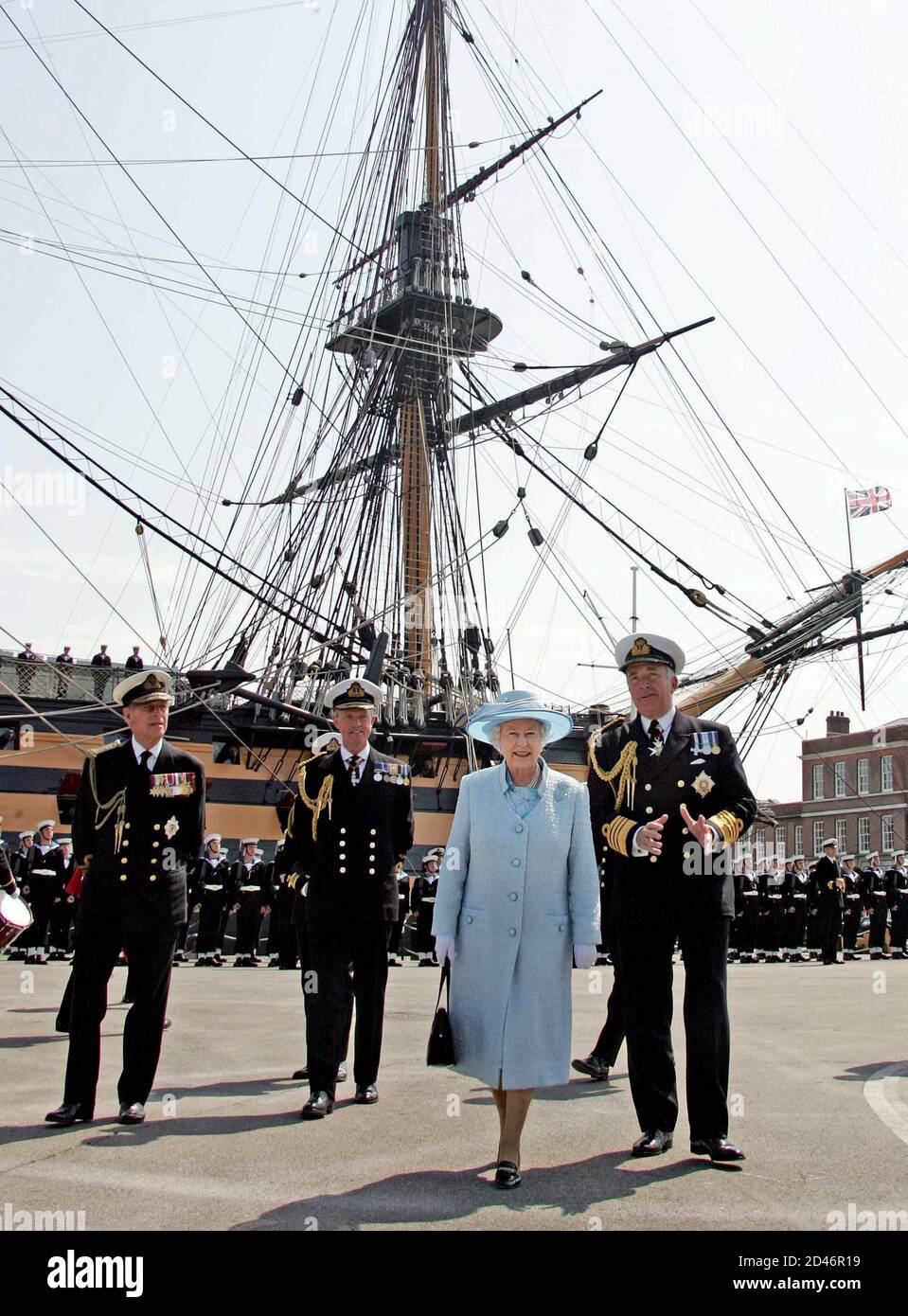 Lord west first sea lord queen hi-res stock photography and images - Alamy
