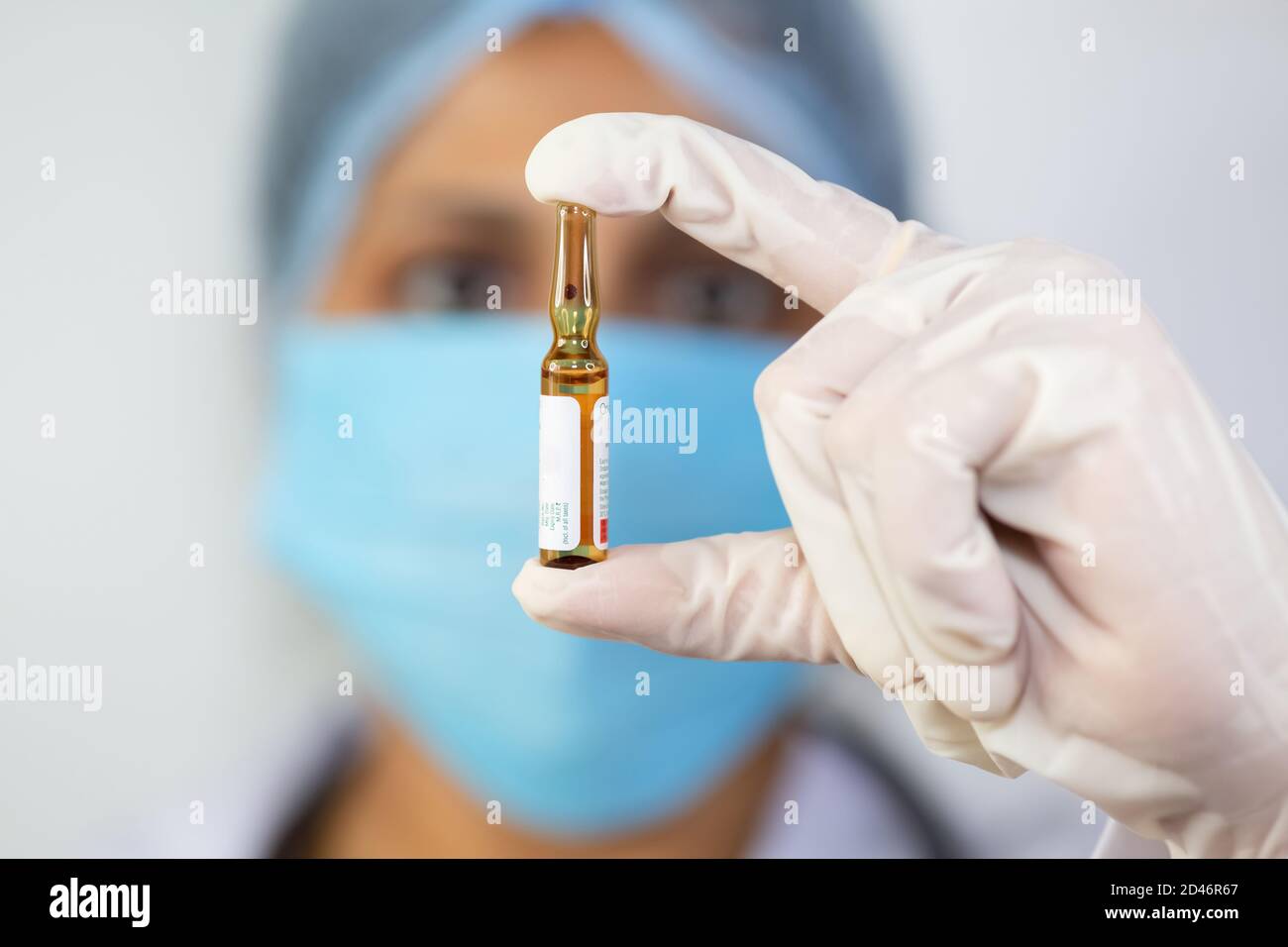 Indian doctor injection hi-res stock photography and images - Alamy