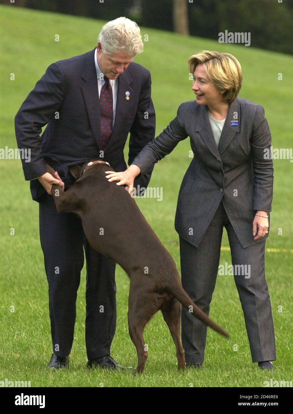 Bill clinton dog hi-res stock photography and images - Alamy