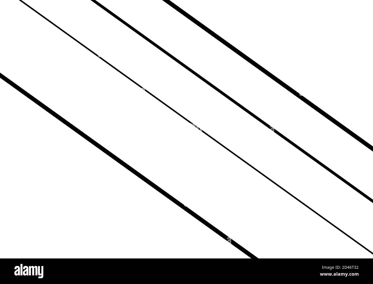 Diagonal, slating, oblique and skew lineal, linear striped liny ...