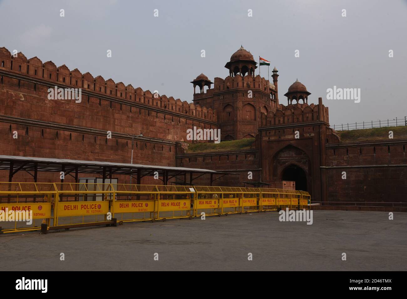 OLD DELHI Red Fort an ancient monument . Tourist attraction. Indian ...