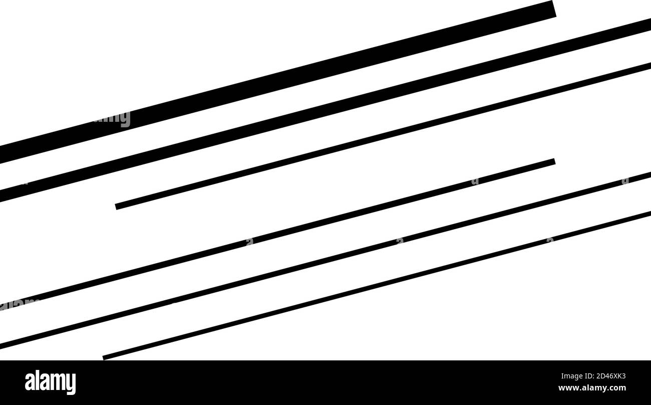 Diagonal, slating, oblique and skew lineal, linear striped liny ...