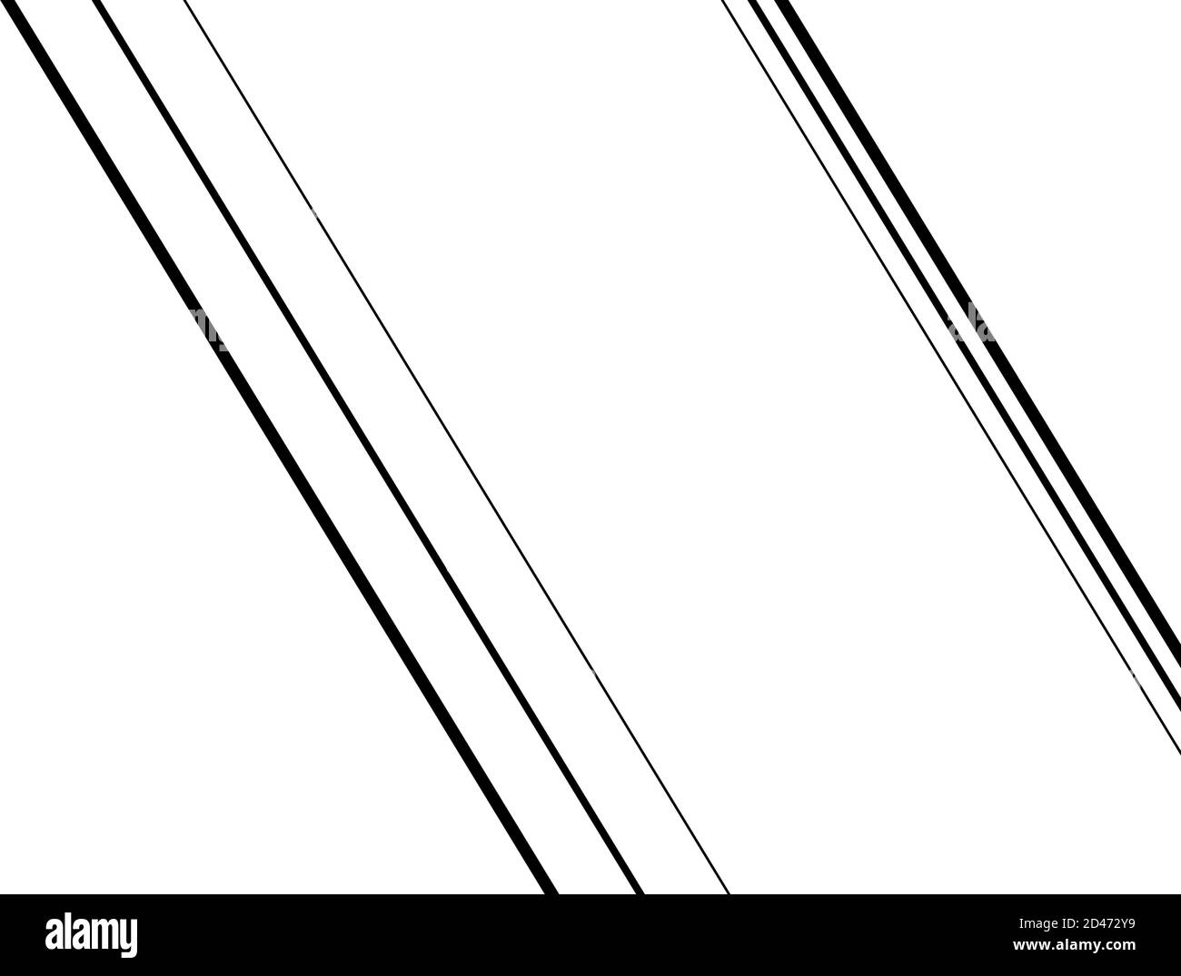 Diagonal, slating, oblique and skew lineal, linear striped liny ...