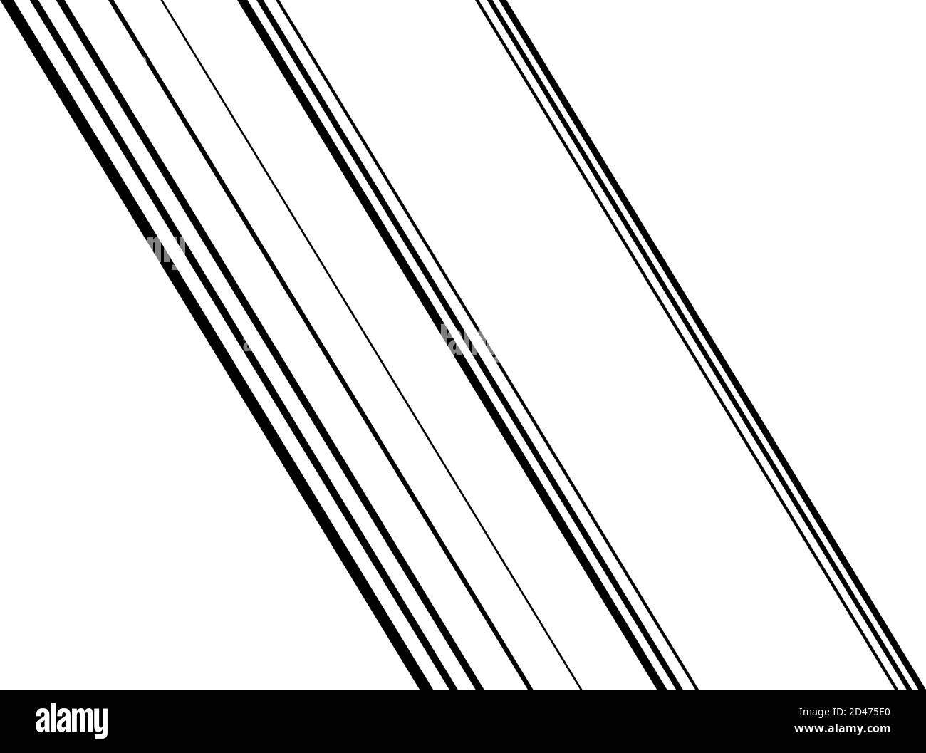 Diagonal, slating, oblique and skew lineal, linear striped liny ...