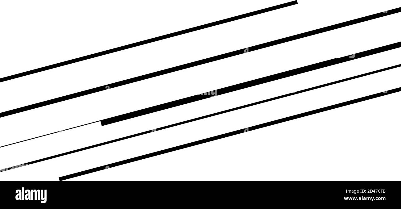 Diagonal, slating, oblique and skew lineal, linear striped liny ...