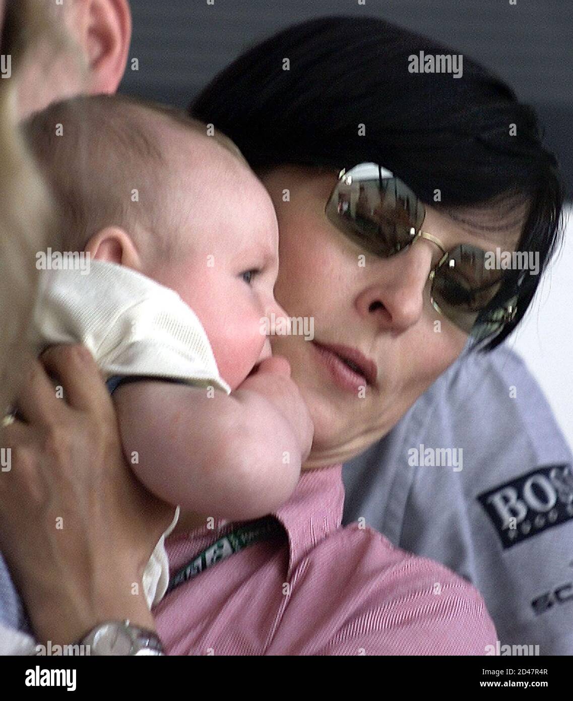 Mika Hakkinen And His Wife High Resolution Stock Photography and Images ...