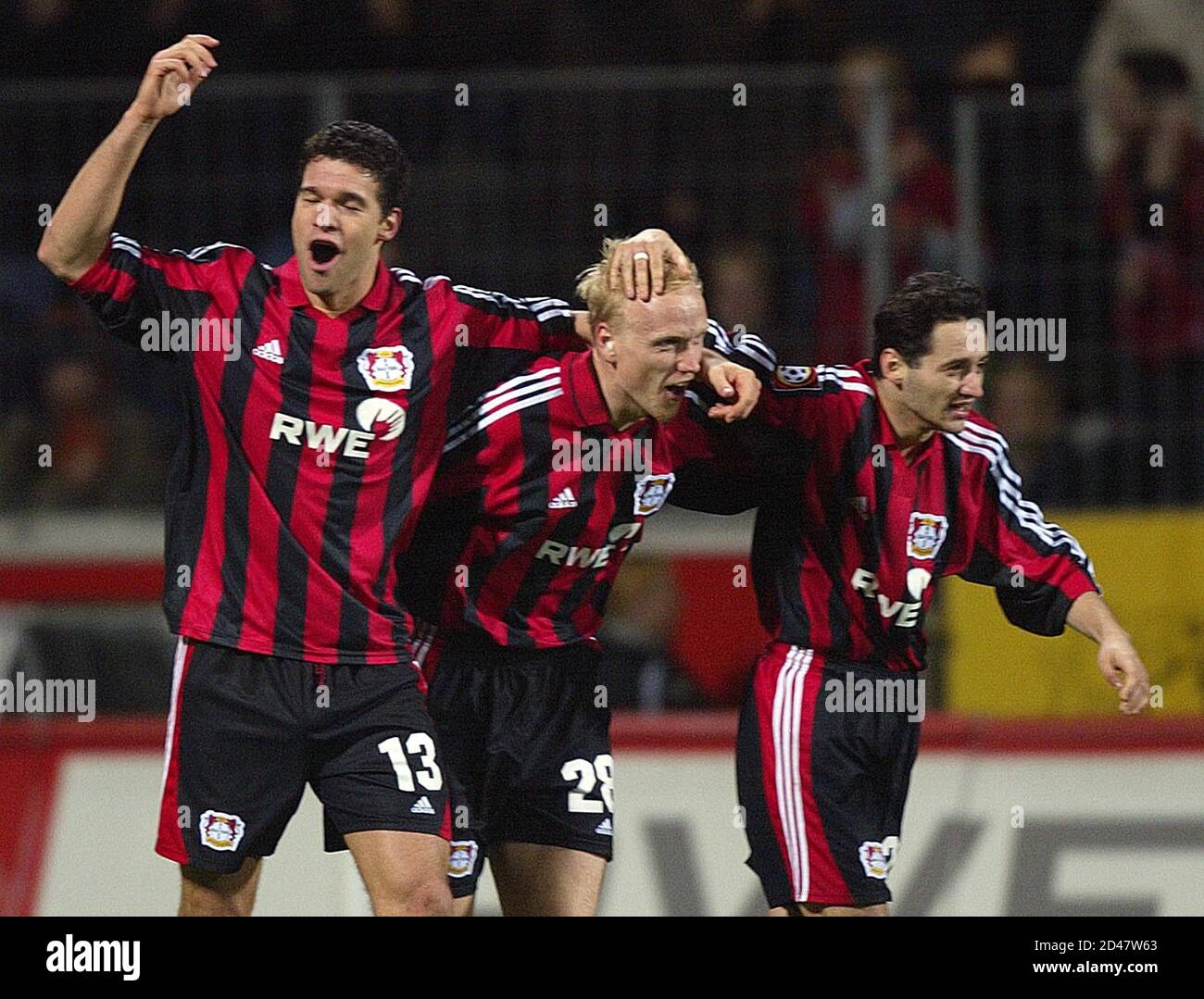 Michael ballack bayer leverkusen german hi-res stock photography and ...