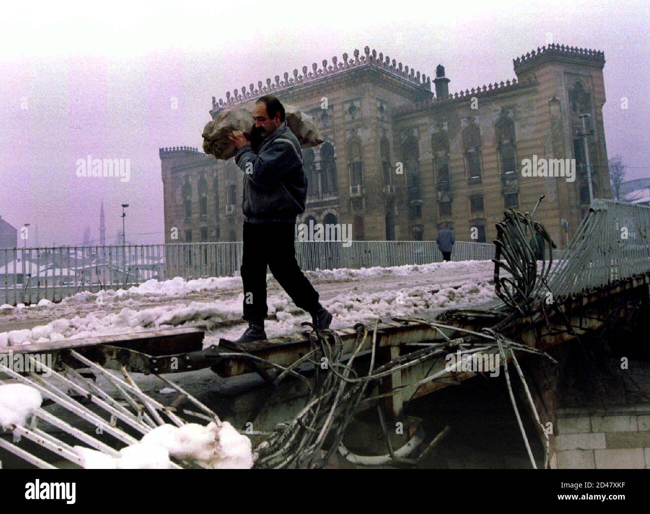 Sarajevo Library Destroyed High Resolution Stock Photography and Images ...