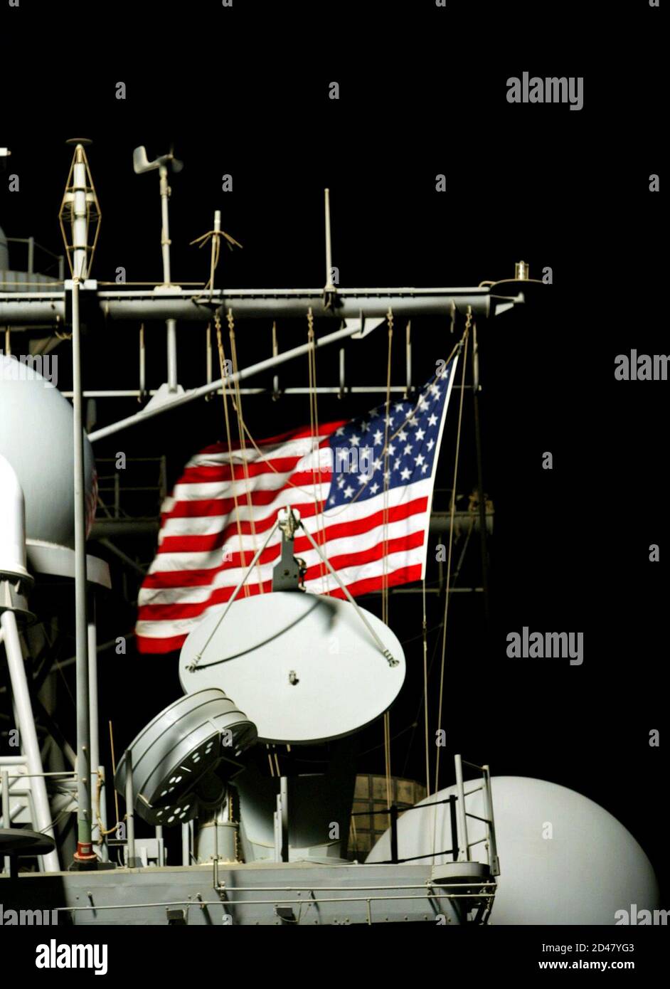 Flying u s flag multiple hi-res stock photography and images - Alamy