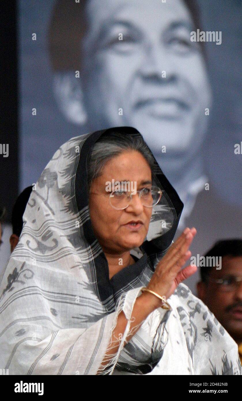 Sheikh hasina portrait hi-res stock photography and images - Alamy