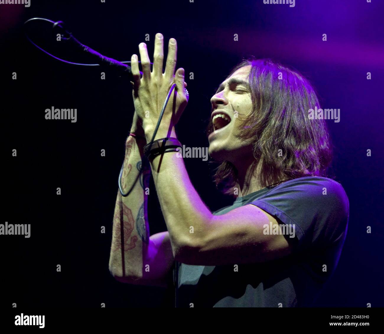 Brandon boyd singer incubus las vegas nevada hi-res stock photography ...