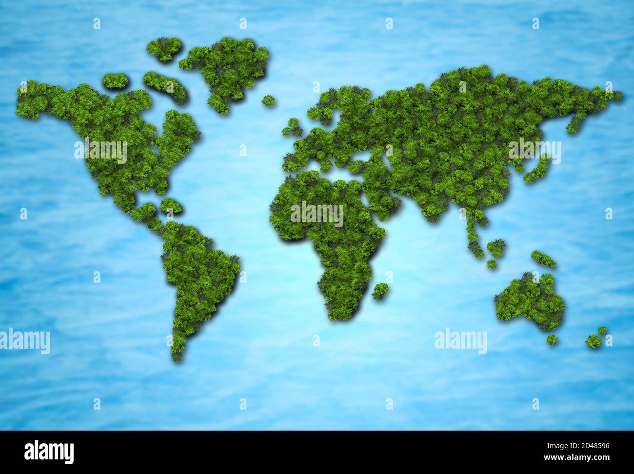 Continents shape hi-res stock photography and images - Alamy