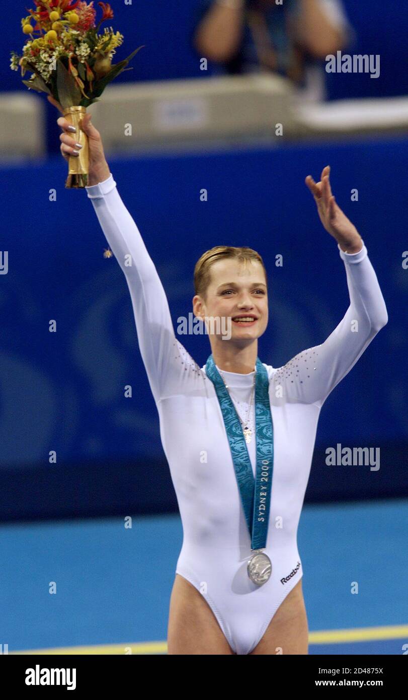 Russias svetlana khorkina hi-res stock photography and images - Alamy