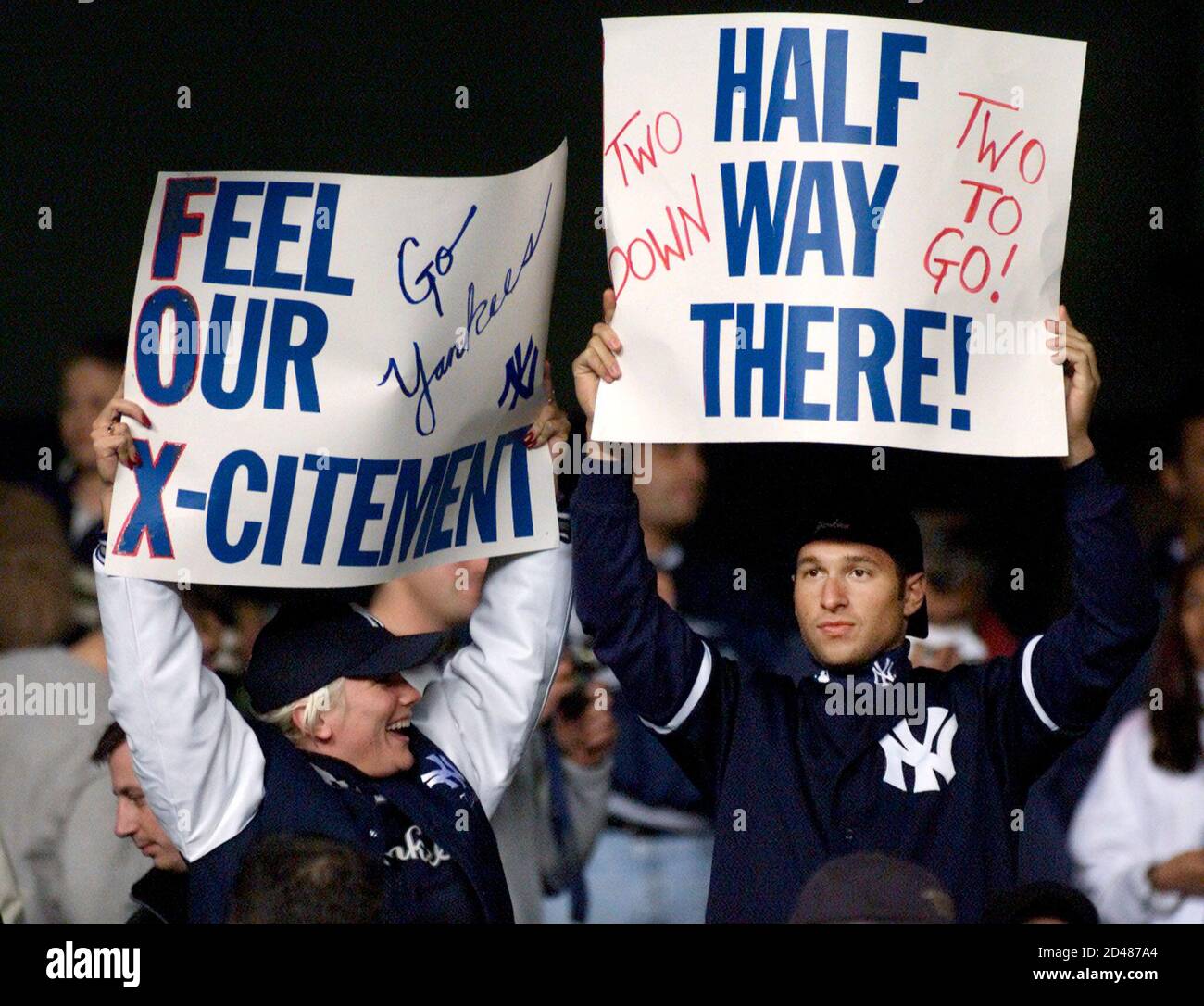 Mets fans celebrate hi-res stock photography and images - Alamy