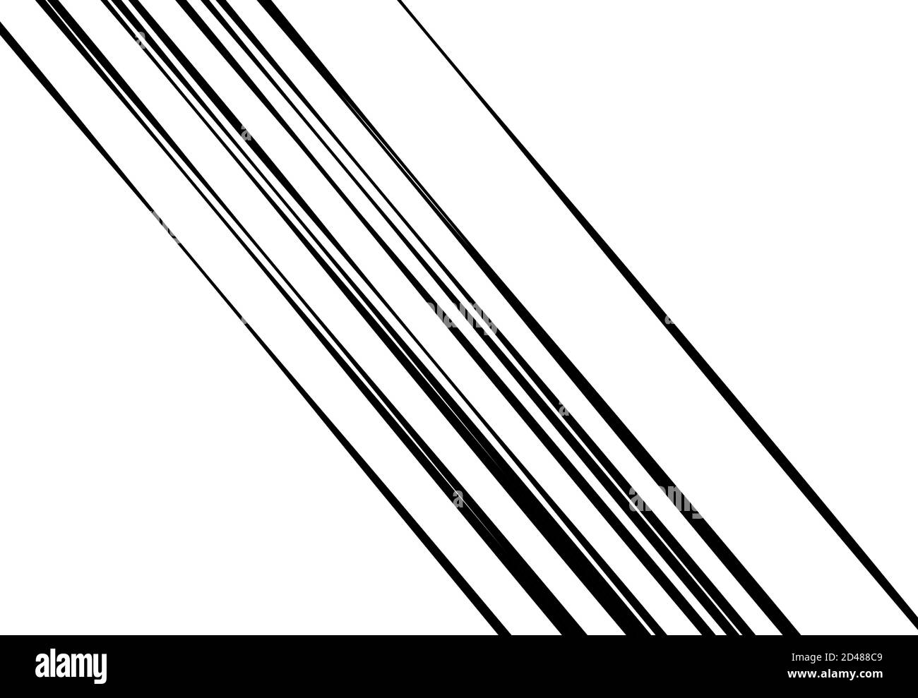 Slanted, oblique dynamic lines, stripes abstract illustration Stock ...