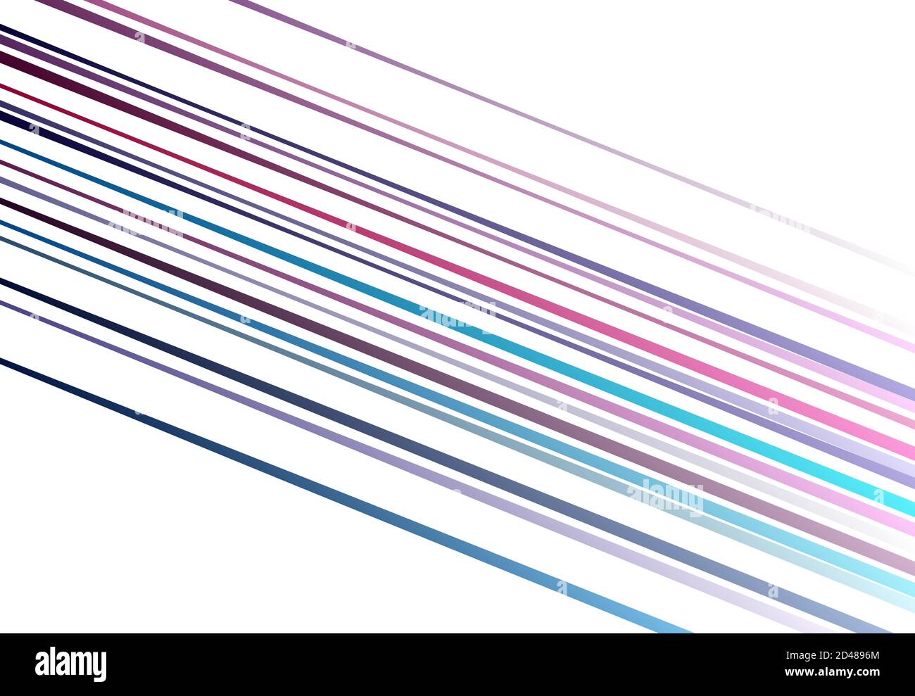 Random colorful diagonal, oblique lines with gradient fill. Scattered ...