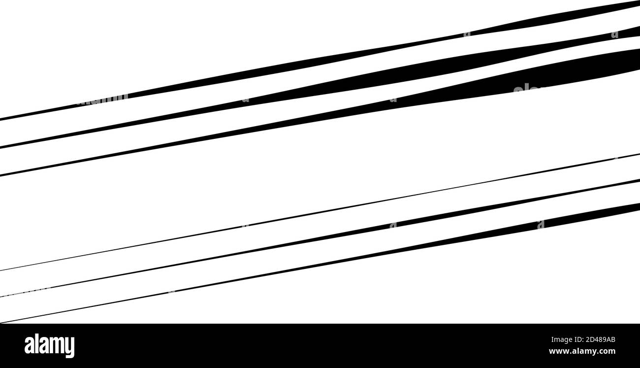 Slanted, oblique dynamic lines, stripes abstract illustration Stock ...
