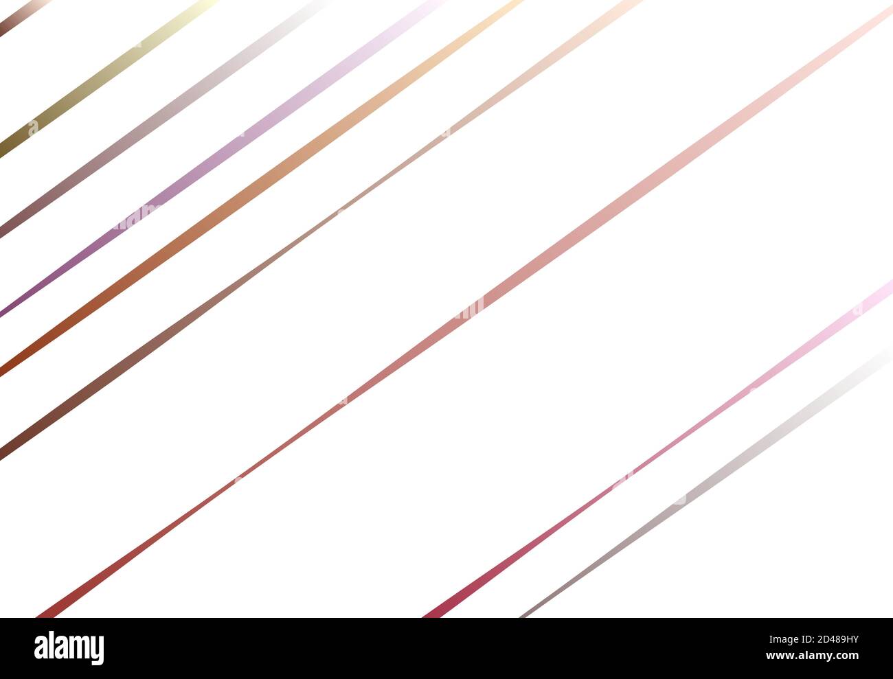 Random colorful diagonal, oblique lines with gradient fill. Scattered ...