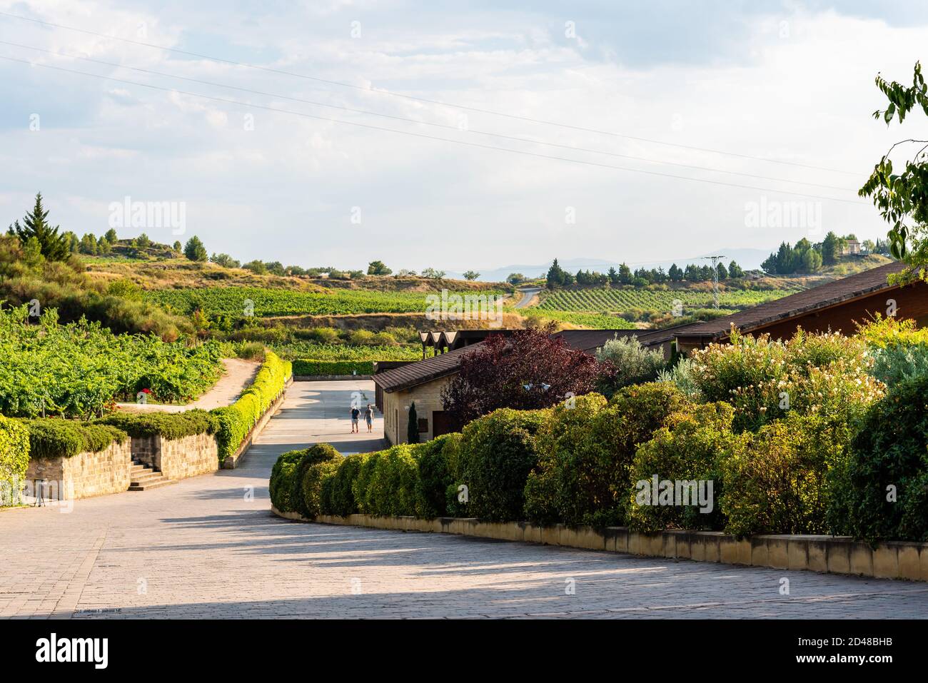 Elciego, Spain - 6 August 2020: Winery of Marques de Riscal in Alava ...