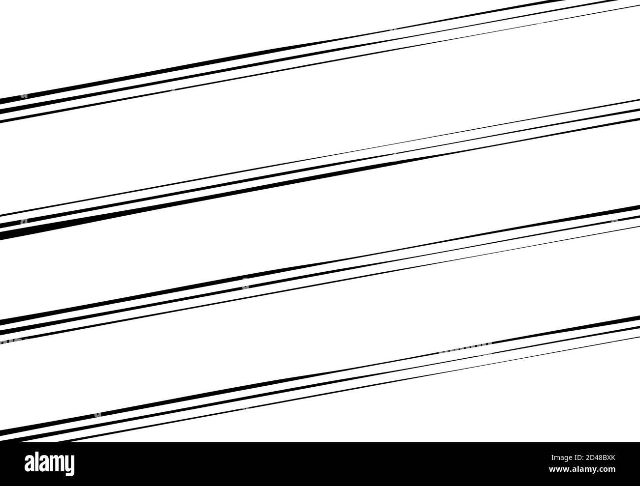 Slanted, oblique dynamic lines, stripes abstract illustration Stock ...