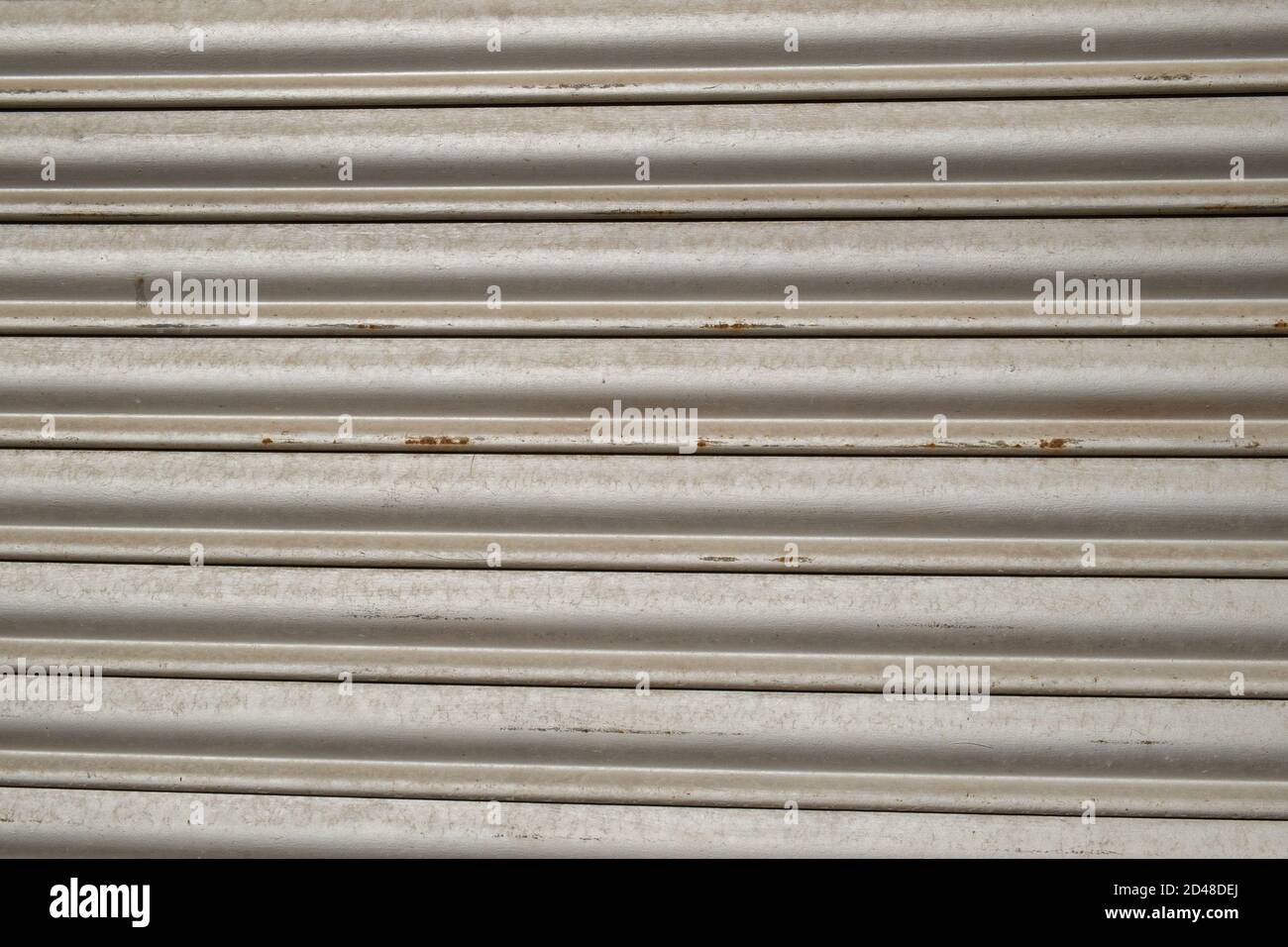 Old metal shutter in a weathered condition Stock Photo - Alamy