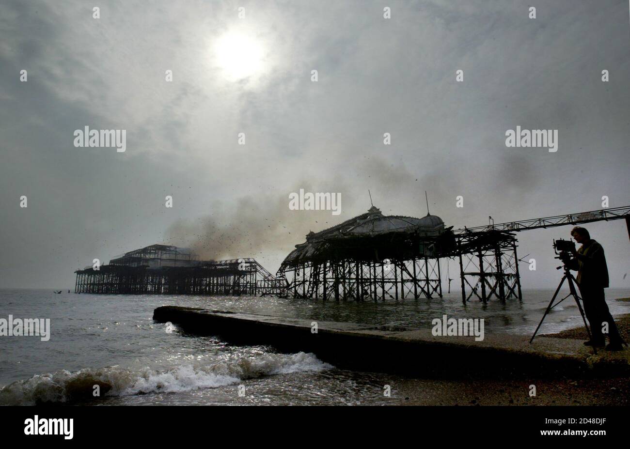 West pier brighton march hi-res stock photography and images - Alamy