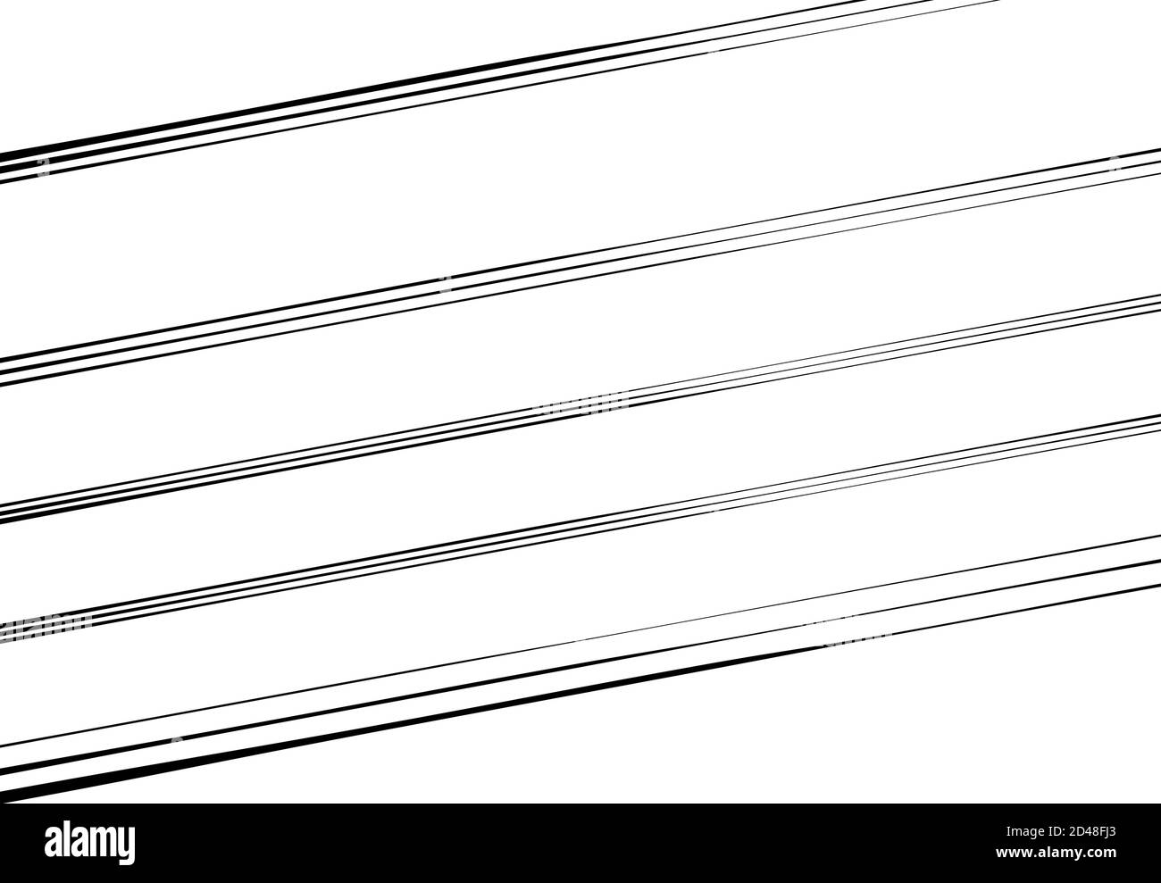 Slanted, oblique dynamic lines, stripes abstract illustration Stock ...