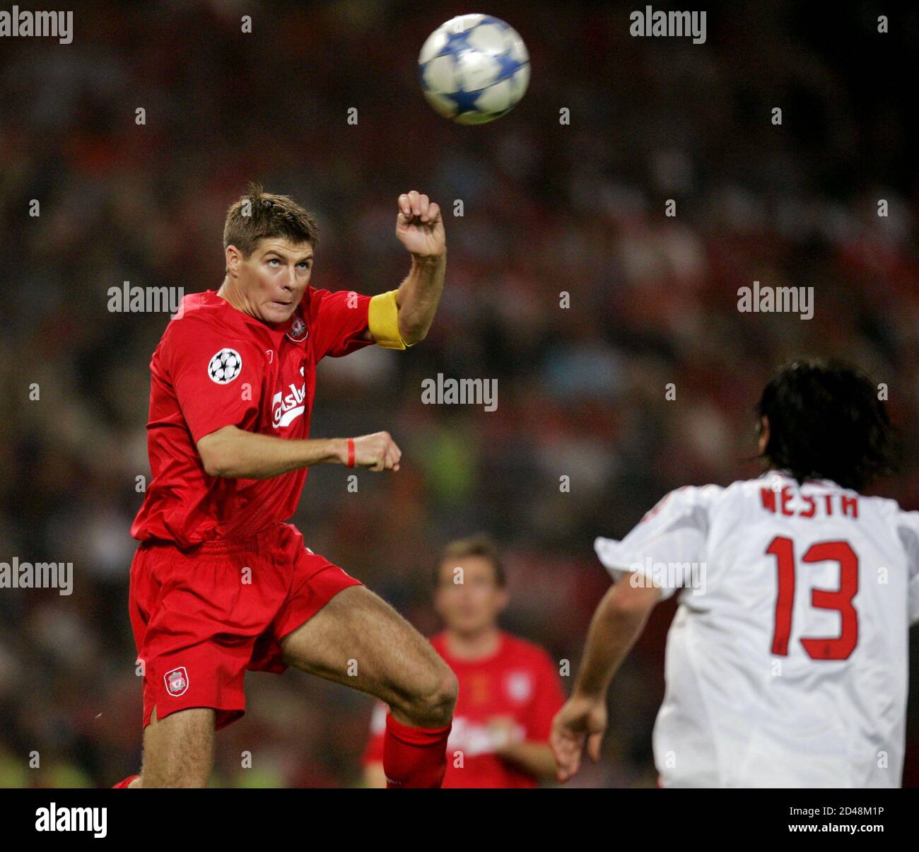 Ataturk olympic stadium steven gerrard hi-res stock photography and ...