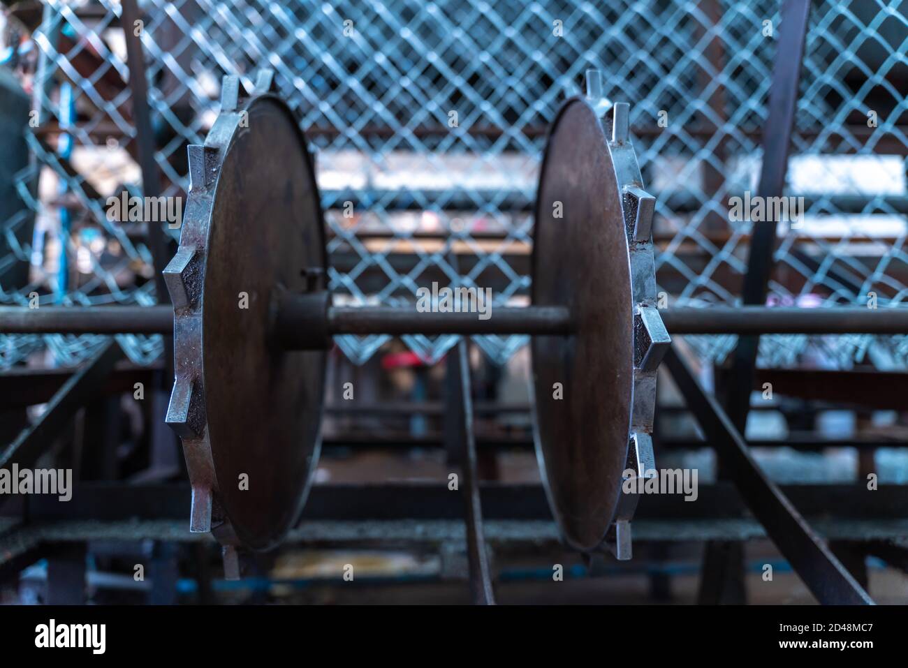 Production machine steel wire mesh for construction work in industrial ...