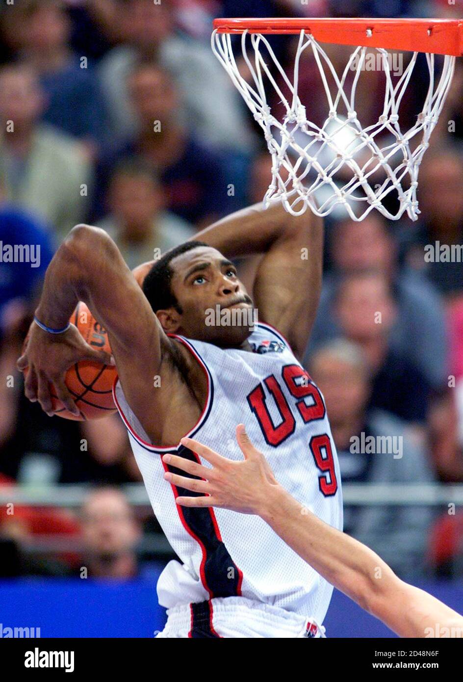 2000 olympic games mens basketball quarter final usa russia hi-res ...