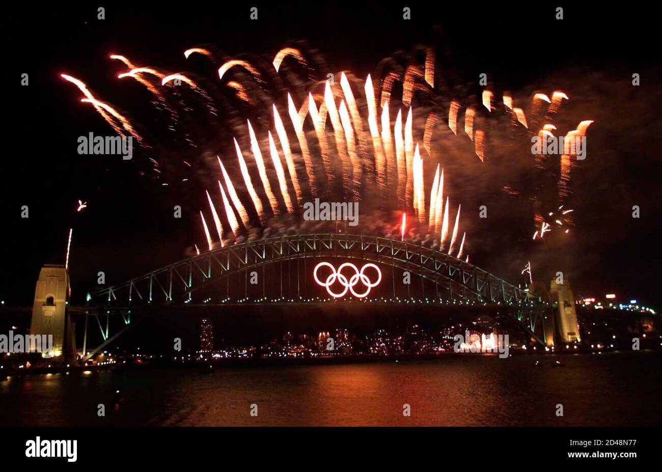 Sydney olympics 2000 harbour bridge hi-res stock photography and images ...
