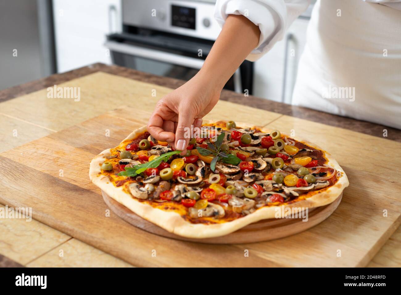 Finished eating female hi-res stock photography and images - Alamy