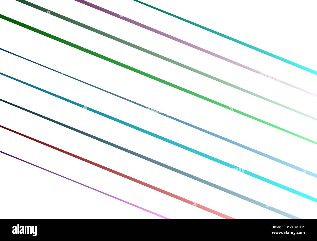 Random colorful diagonal, oblique lines with gradient fill. Scattered ...