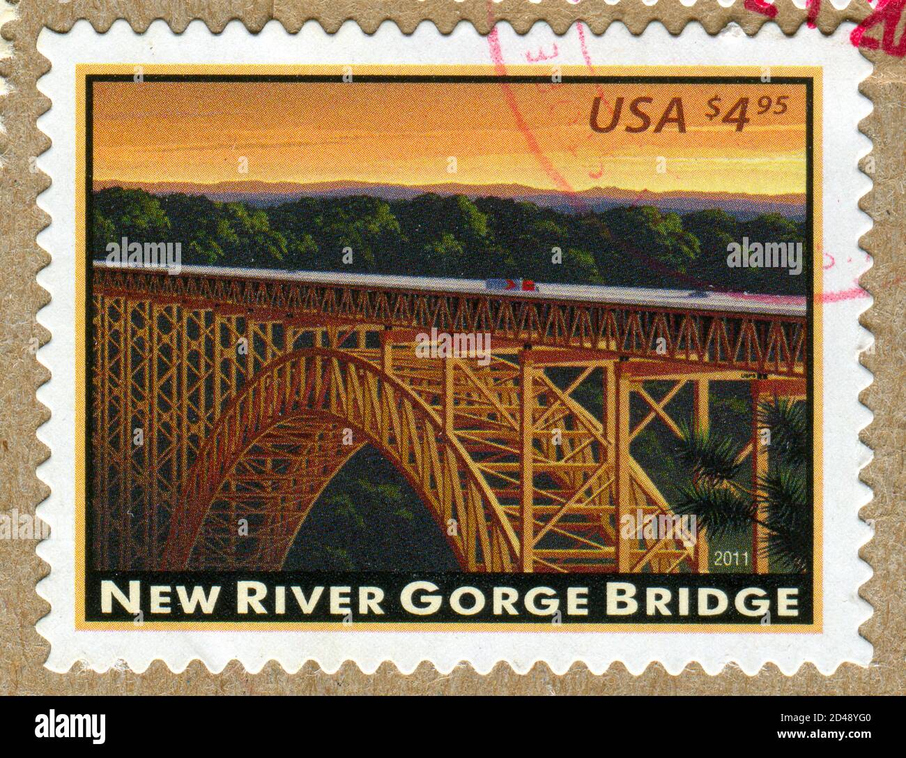 UNITED STATES - CIRCA 20011: stamp printed by United states, shows ...