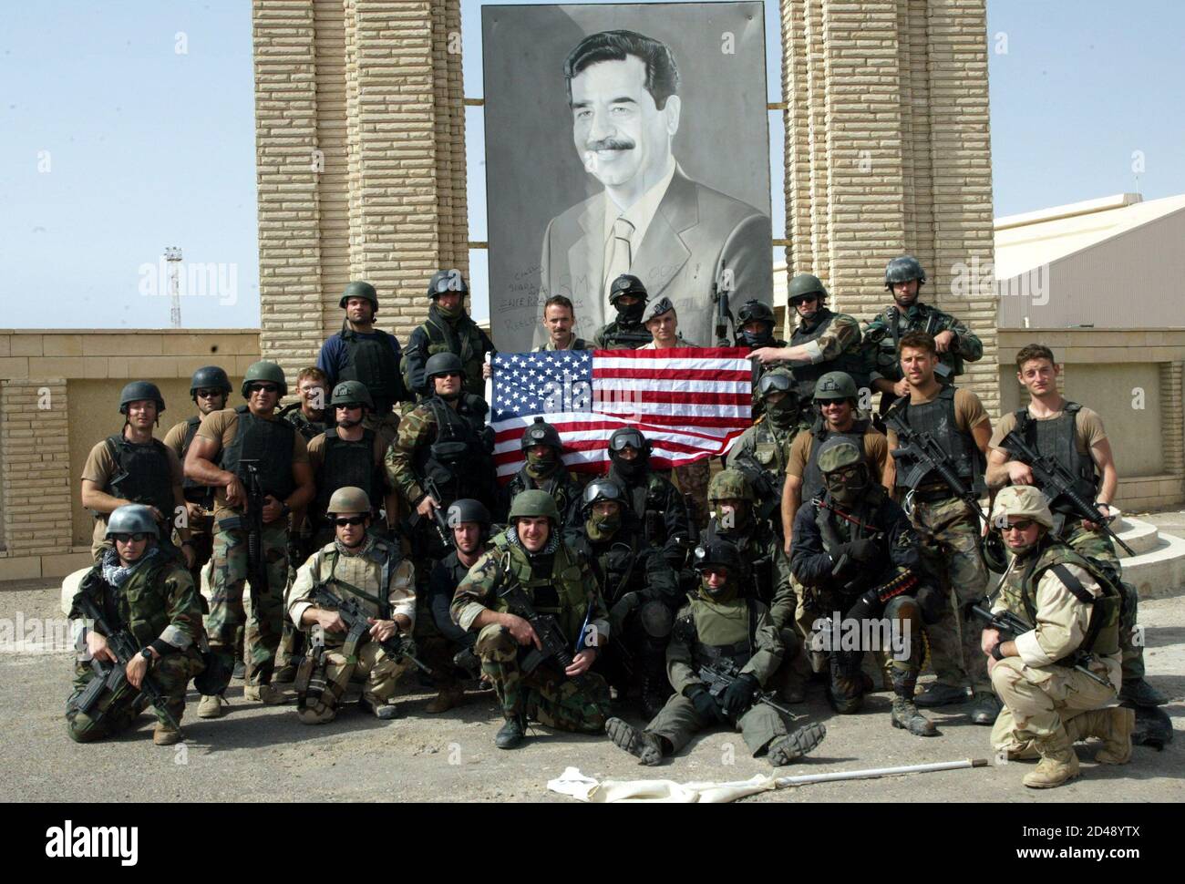 Saddam Hussein Captured By American Troops