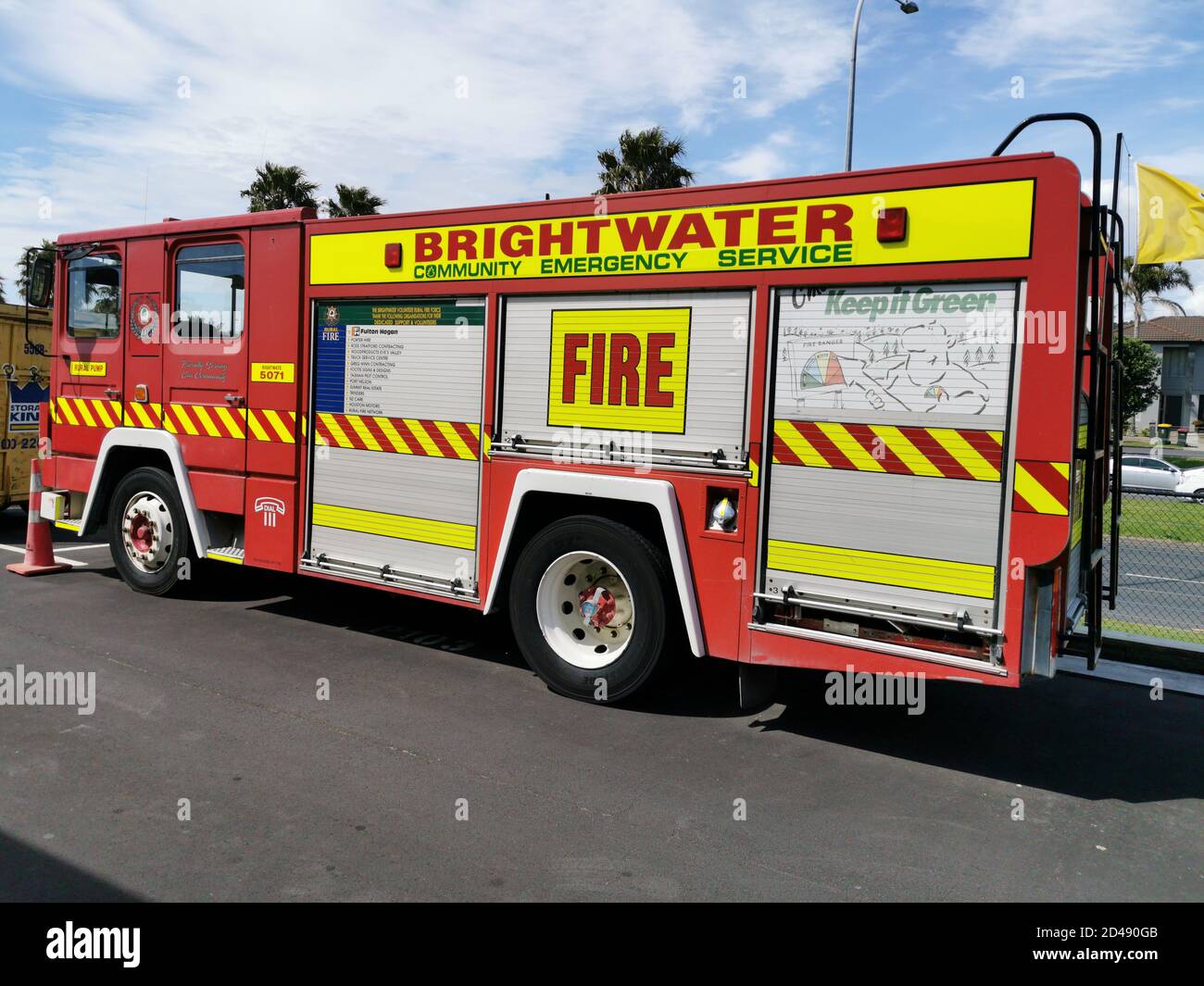 Fire engine truck new zealand hi-res stock photography and images - Alamy
