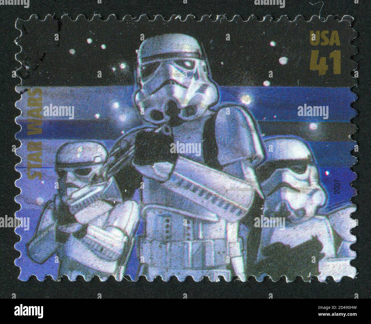 Star wars stamp hi-res stock photography and images - Alamy