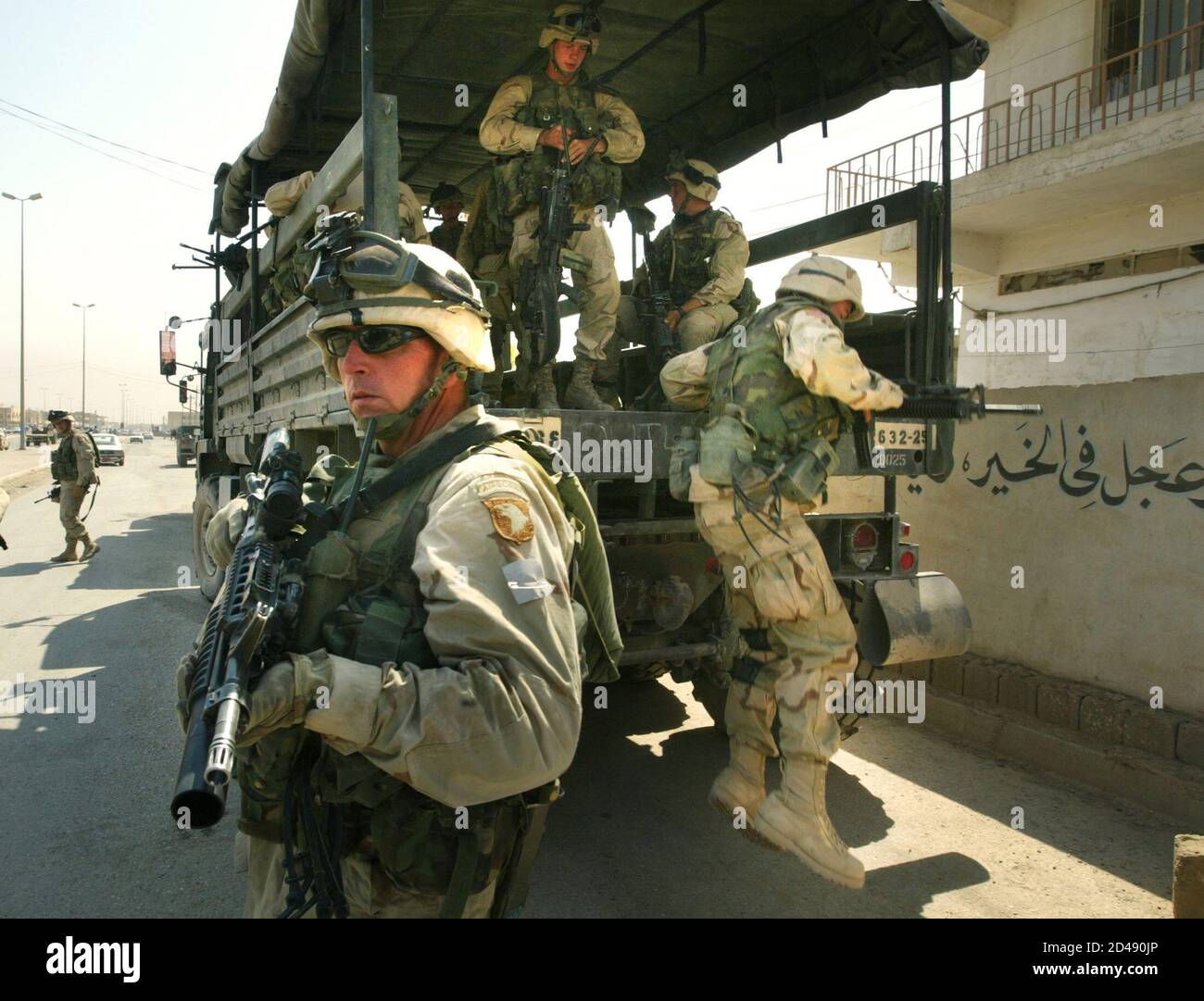 82nd airborne army iraq hi-res stock photography and images - Alamy
