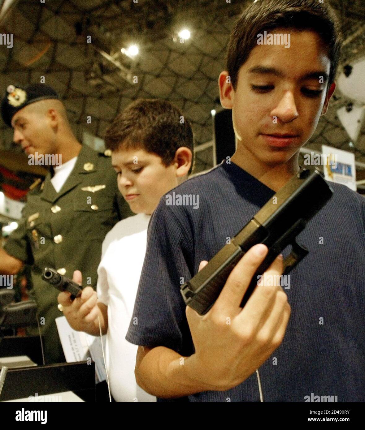 Pistols exhibition hi-res stock photography and images - Alamy