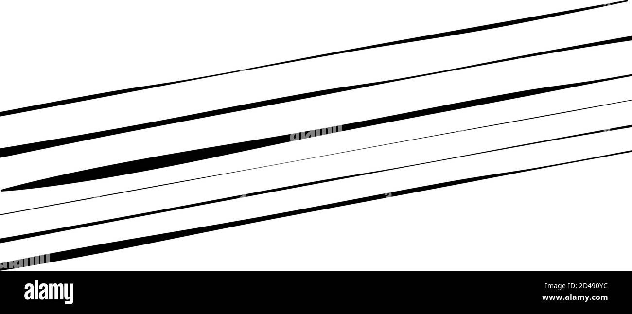 Slanted, oblique dynamic lines, stripes abstract illustration Stock ...