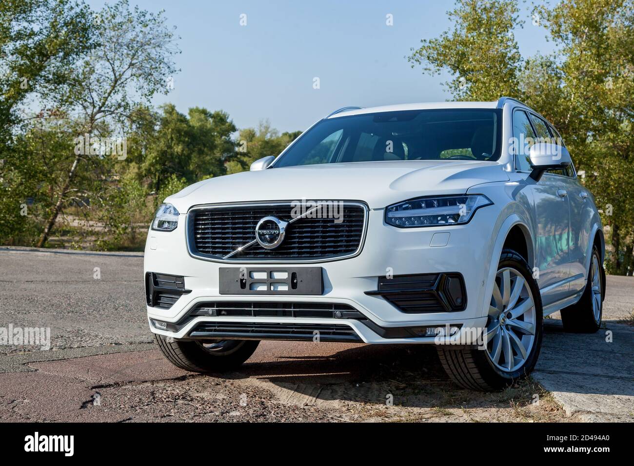 Ukraine Kiev September 26, 2020: Volvo XC90 is the first SUV by Volvo ...