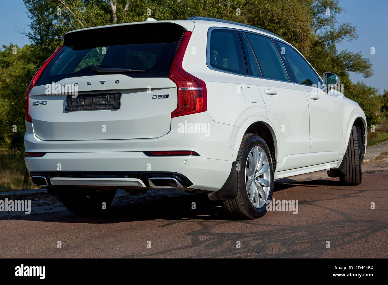 Ukraine Kiev September 26, 2020: Volvo XC90 is the first SUV by Volvo ...