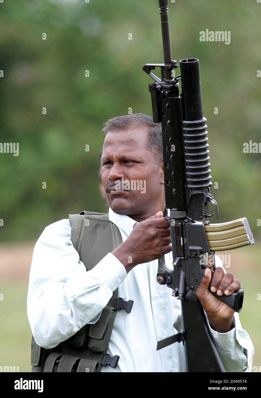 Ltte Prabhakaran With Gun