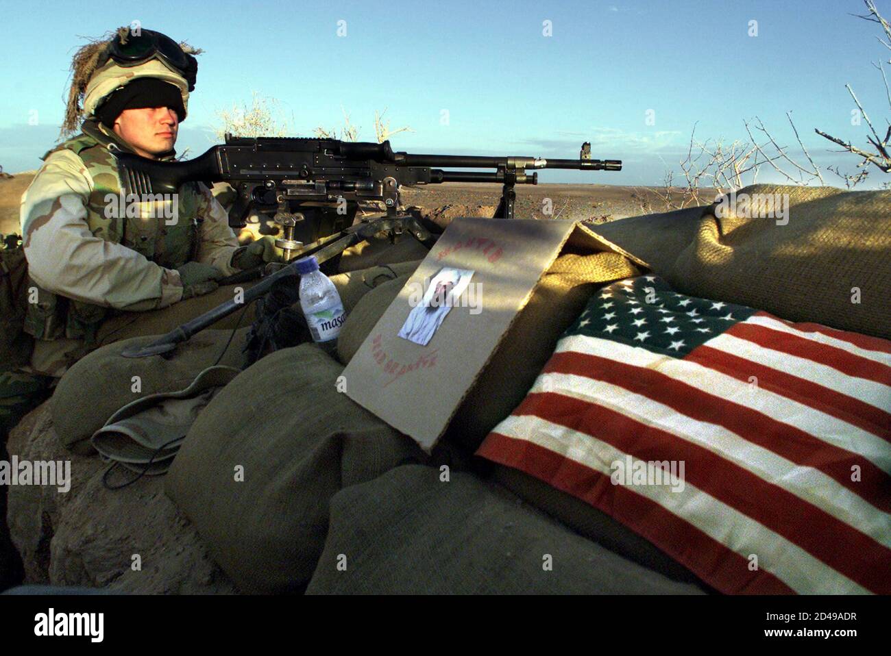 Osama bin laden with gun hi-res stock photography and images - Alamy
