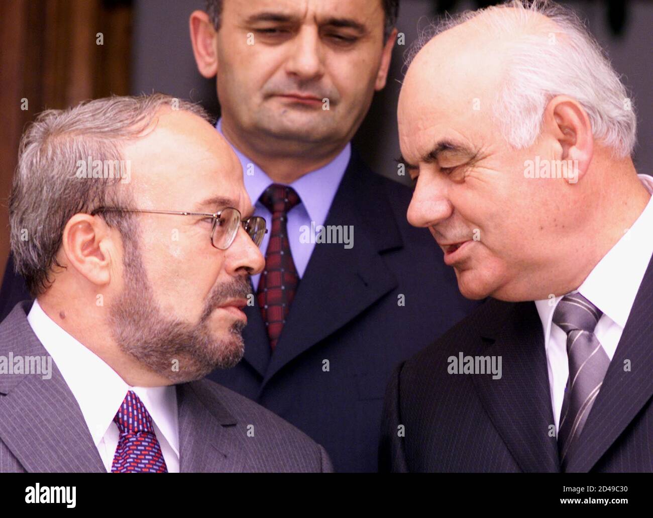 Albanian president alfred moisiu hi-res stock photography and images ...