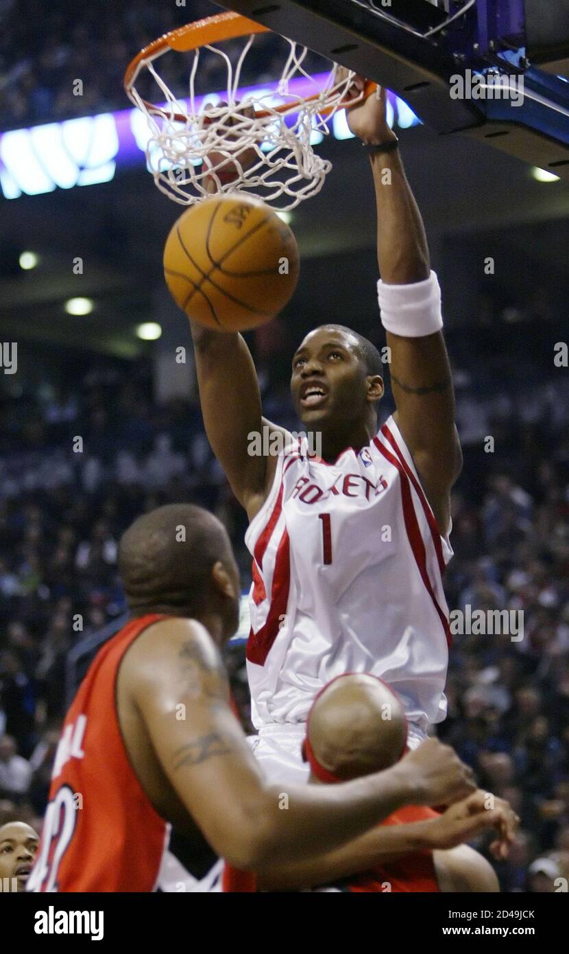Tracy Mcgrady Rockets Dunk